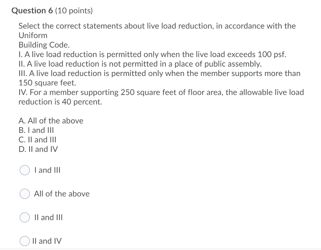 Solved Question 6 (10 points) Select the correct statements | Chegg.com