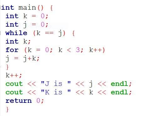 Solved WHAT WILL BE THE OUTPUT AND EXPLAIN FOR VALUES OF I | Chegg.com