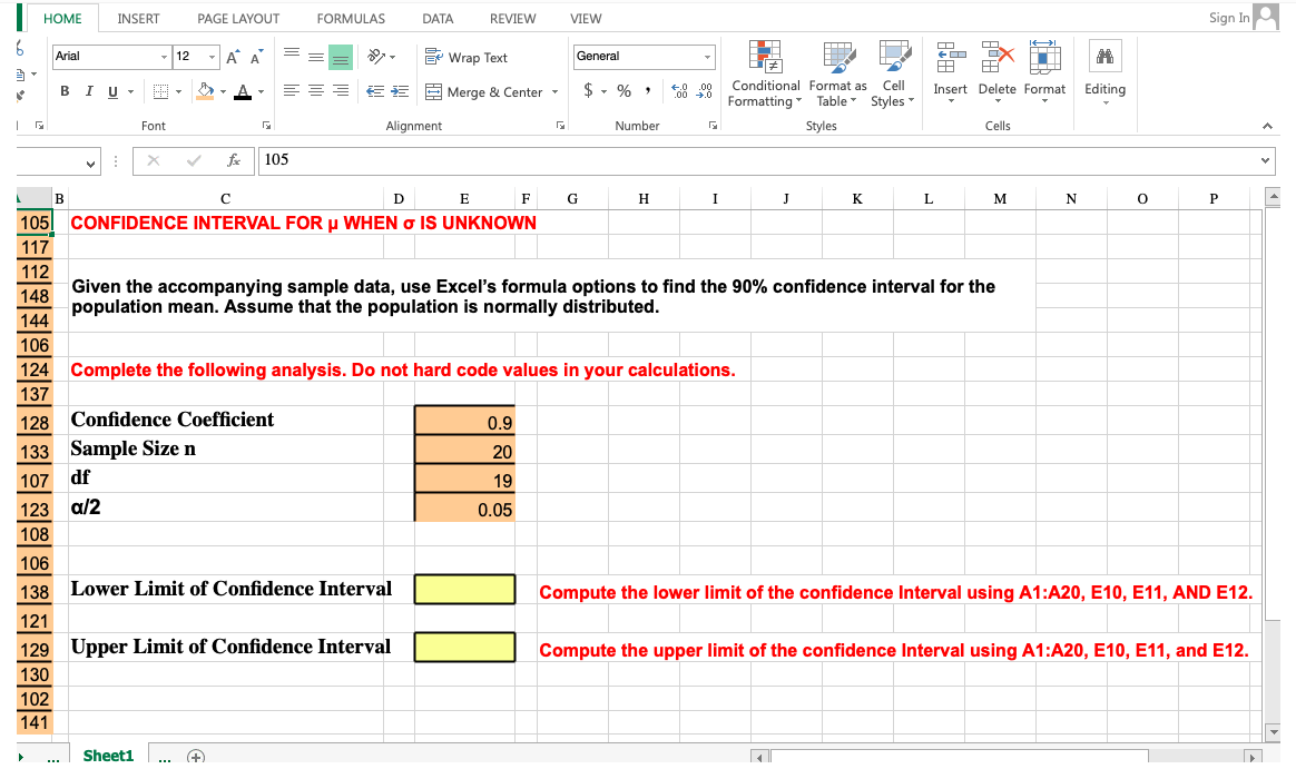 Home Insert Page Layout Formulas Data Review View