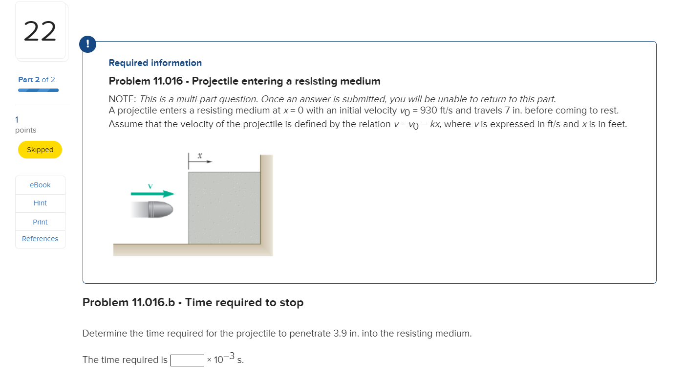 Solved Part 2 of 2 Required information Problem 11.016 - | Chegg.com