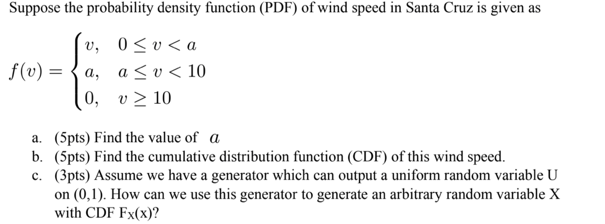 Solved WILL GIVE THUMBS UP: Suppose the probability density | Chegg.com