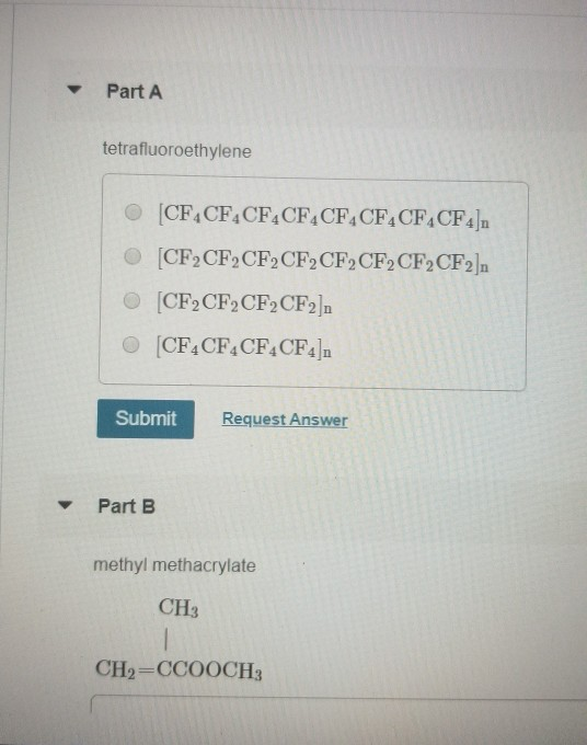 Solved identify the structure of a chain segment that is | Chegg.com