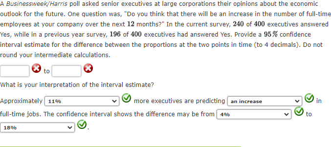 Solved A Businessweek/Harris poll asked senior executives at | Chegg.com