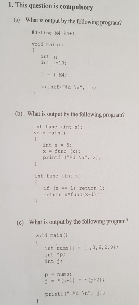 Solved Hello Please Assist Me With All Parts Of Question 1 