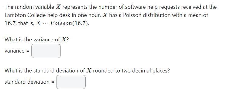 Solved The random variable X represents the number of | Chegg.com