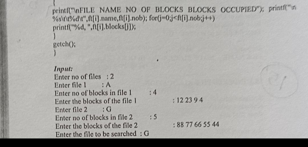 Solved printf("\%dht", m[j]); if(flag[i]=0) printf("PF No, | Chegg.com