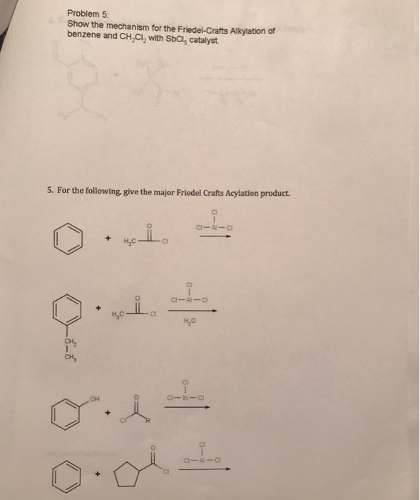 Solved 4. For the following problems, give the major Friedel | Chegg.com