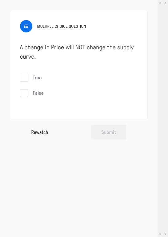 Solved Iii Multiple Choice Question A Change In Price Will Chegg