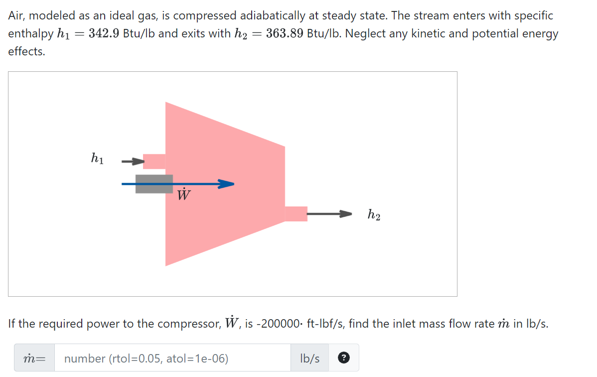 Solved Air, modeled as an ideal gas, is compressed | Chegg.com
