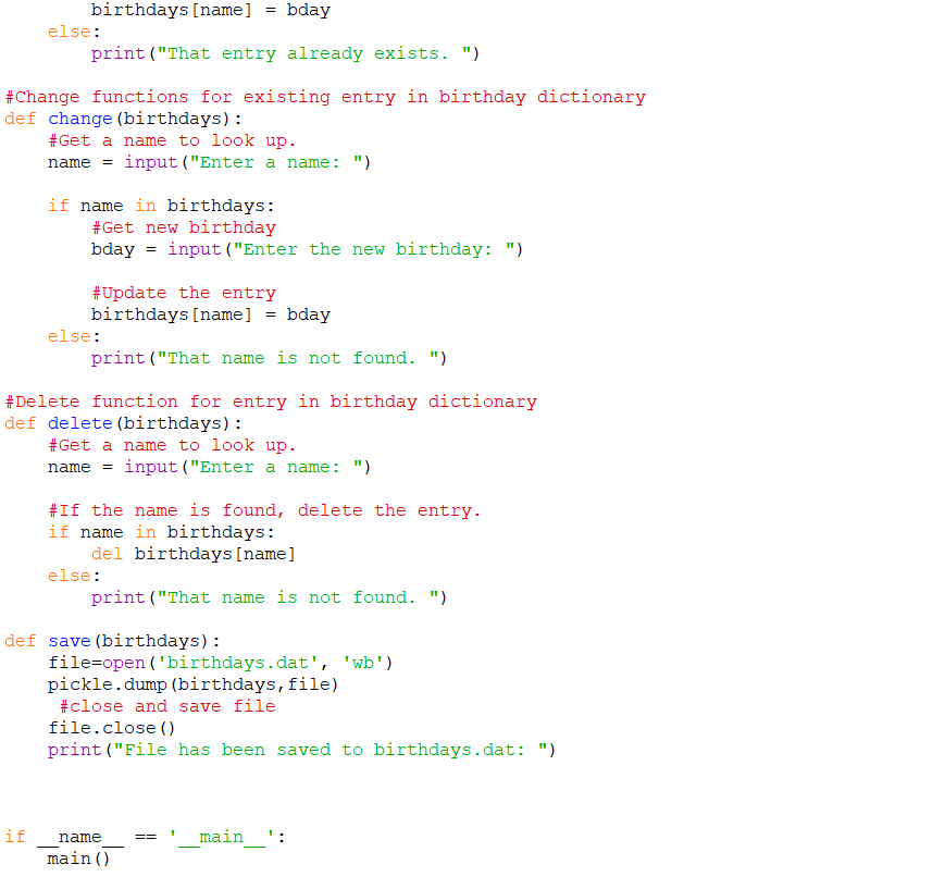 Solved Working on a Python lab and need some help, need help | Chegg.com
