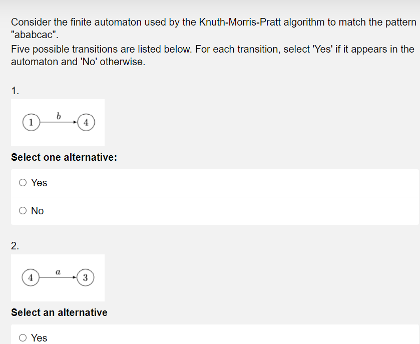 Solved Consider the finite automaton used by the | Chegg.com