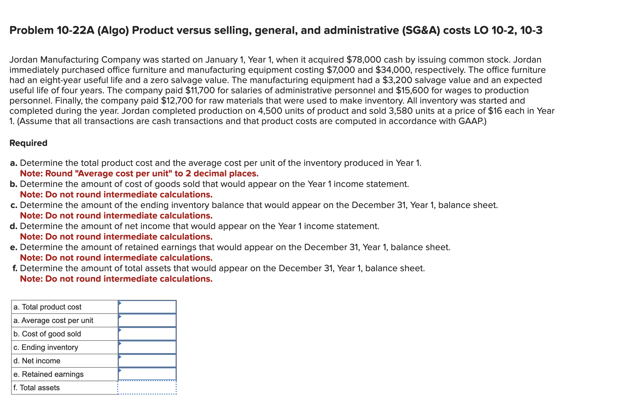Solved Problem 10-22A (Algo) Product versus selling, | Chegg.com