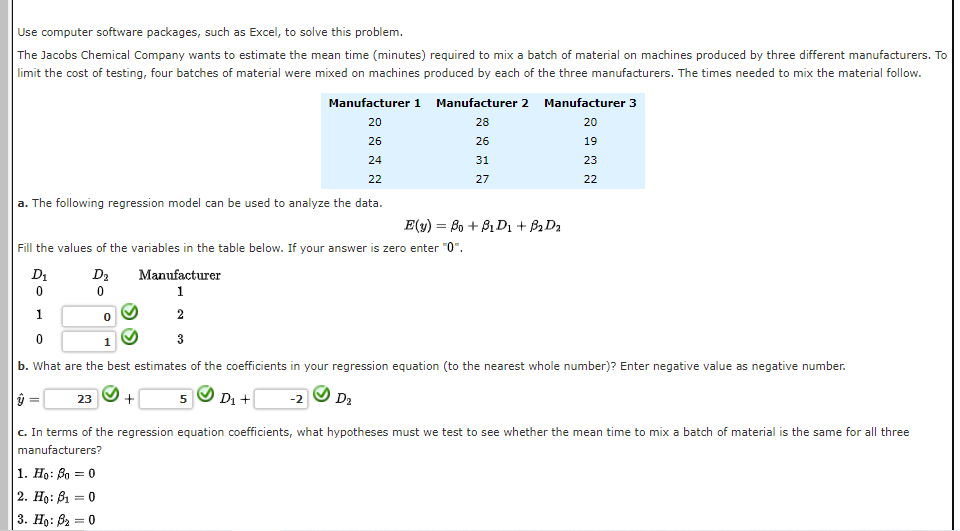Solved Use computer software packages, such as Excel, to | Chegg.com