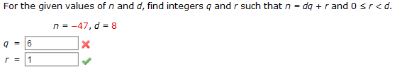 Solved Find integers q and r such that 1,000 = 79 +r, where | Chegg.com