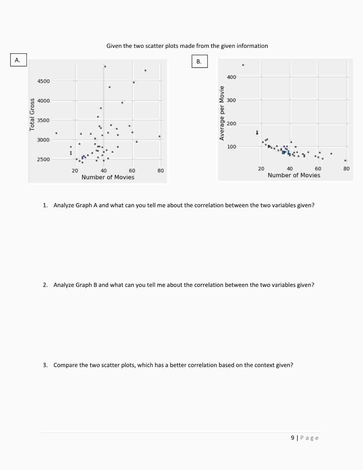 In this project you will be collecting data at your | Chegg.com