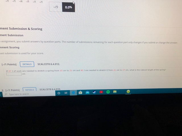 Solved -14 1 11 11 -19 0.0% ment Submission & Scoring ment | Chegg.com