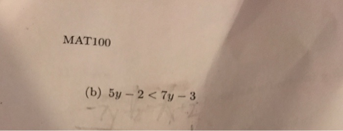 Solved MAT100 | Chegg.com
