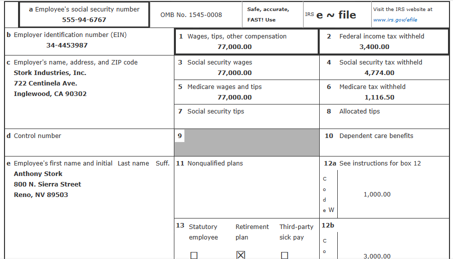 What is the tax and credit for this 1040 form? have | Chegg.com