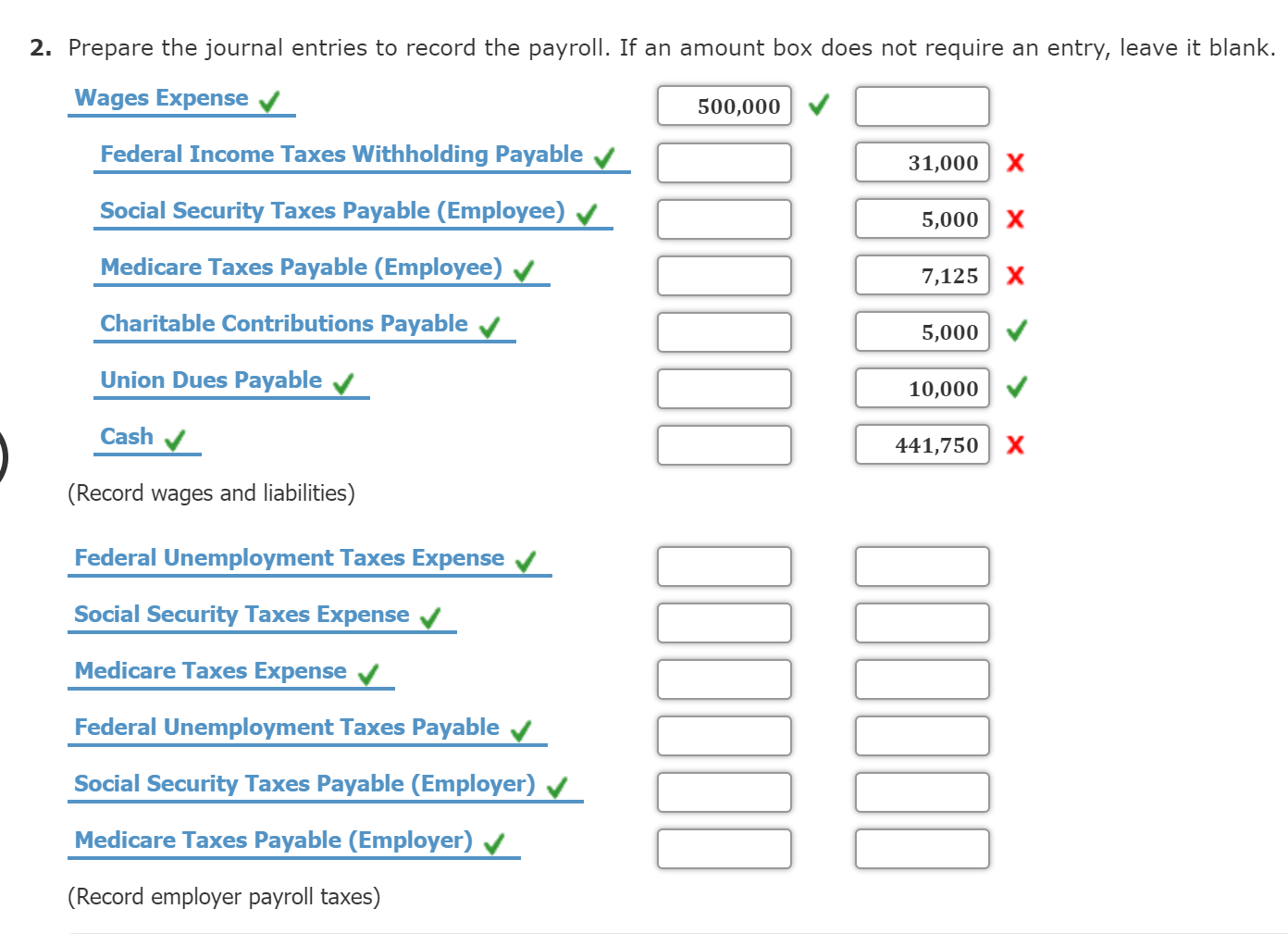 Solved Cornerstone Exercise 8-26 Payroll Taxes Hernandez | Chegg.com