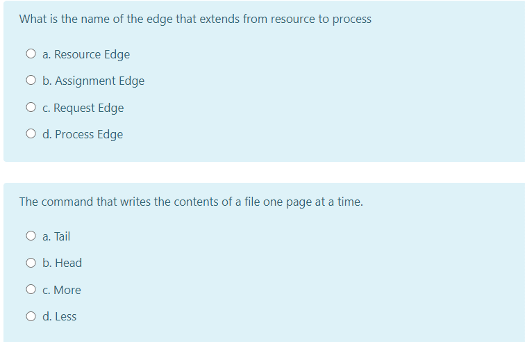 Solved What is the name of the edge that extends from | Chegg.com