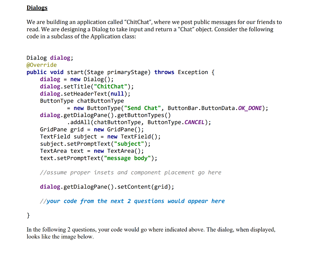 Layouts Consider the following layout. - O X Names: | Chegg.com