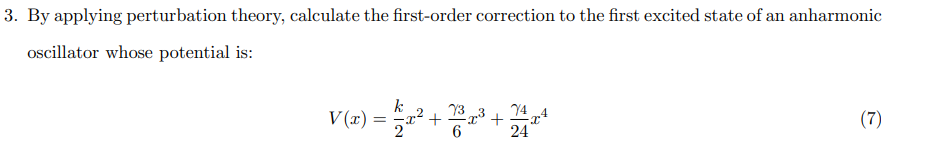 Solved By An Expert By Applying Perturbation Theory Calculate The