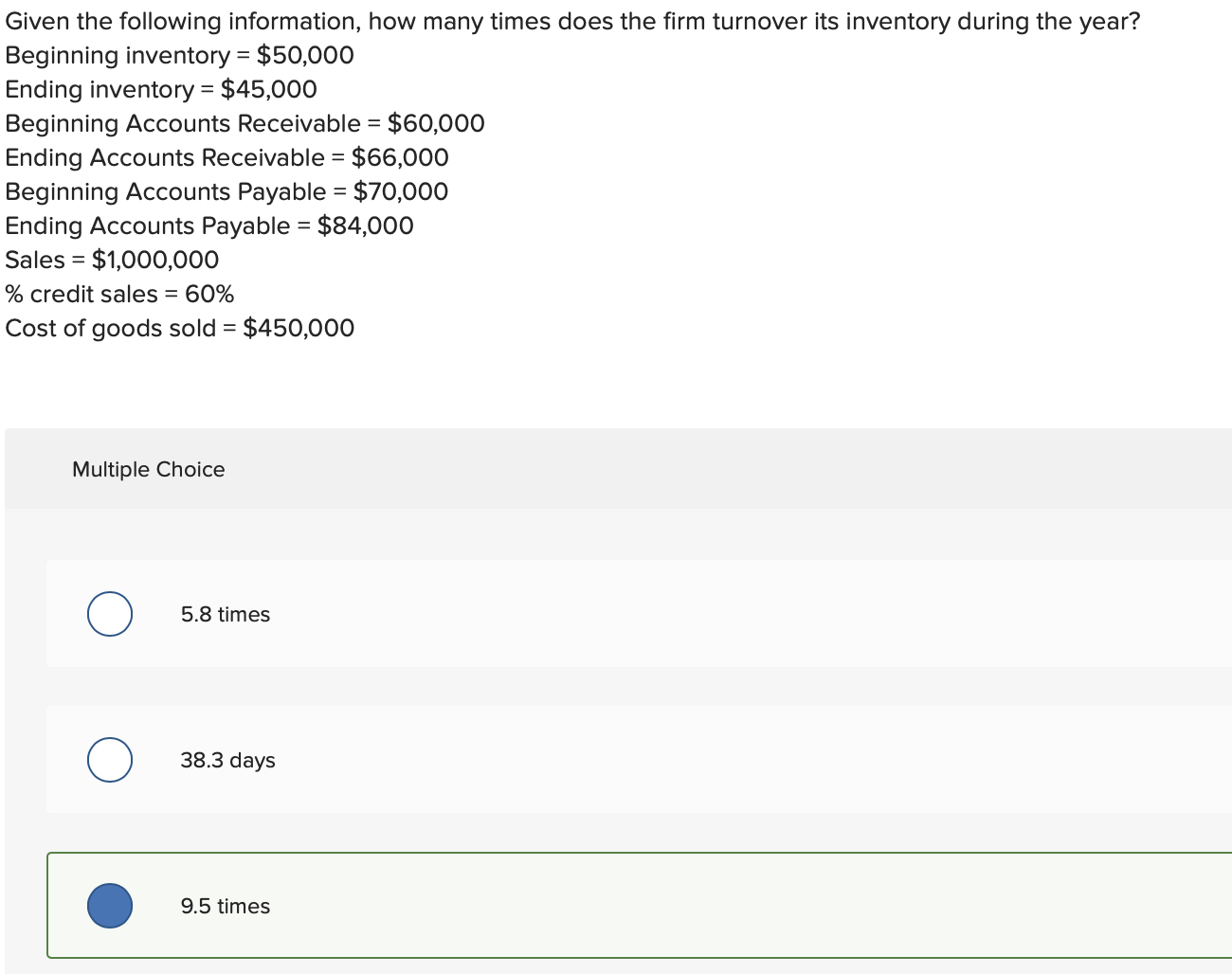 Solved hello, can someone help me with this managerial | Chegg.com
