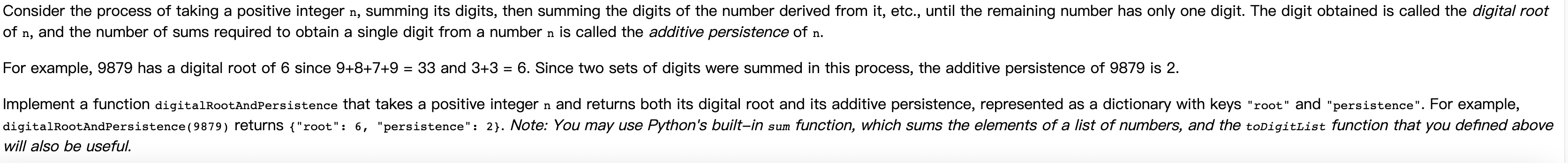 Solved of n, and the number of sums required to obtain a | Chegg.com