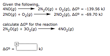 Solved I managed to find the delta G of each equation by | Chegg.com