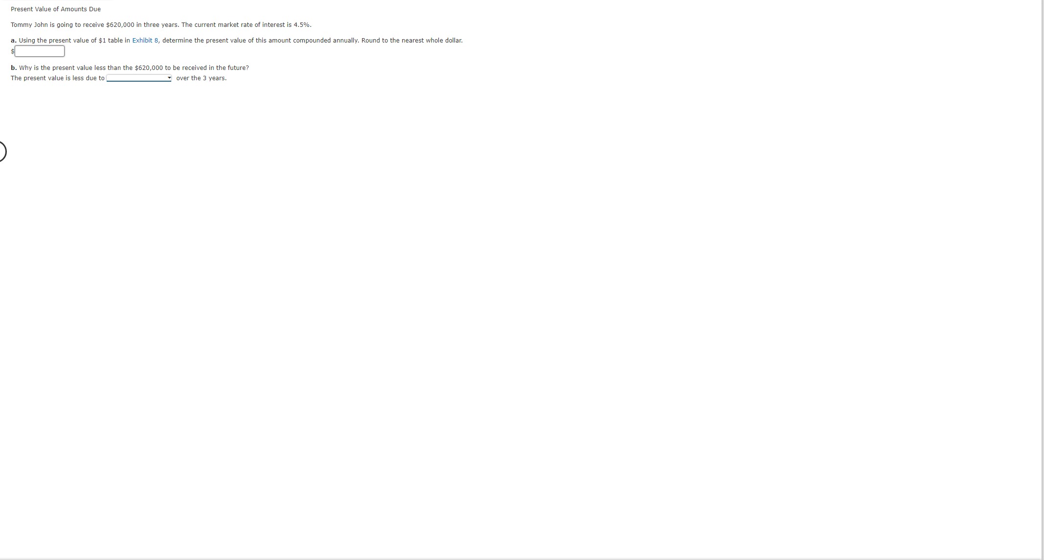 Solved and Table 4. Round to the nearest whole dollar. Will | Chegg.com