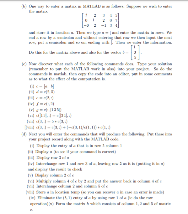 Solved 1 In This Problem We Explore Some Of The Common 