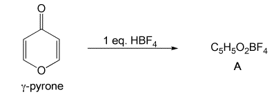 Solved 7.1) When gamma-pyrone is treated with the strong | Chegg.com