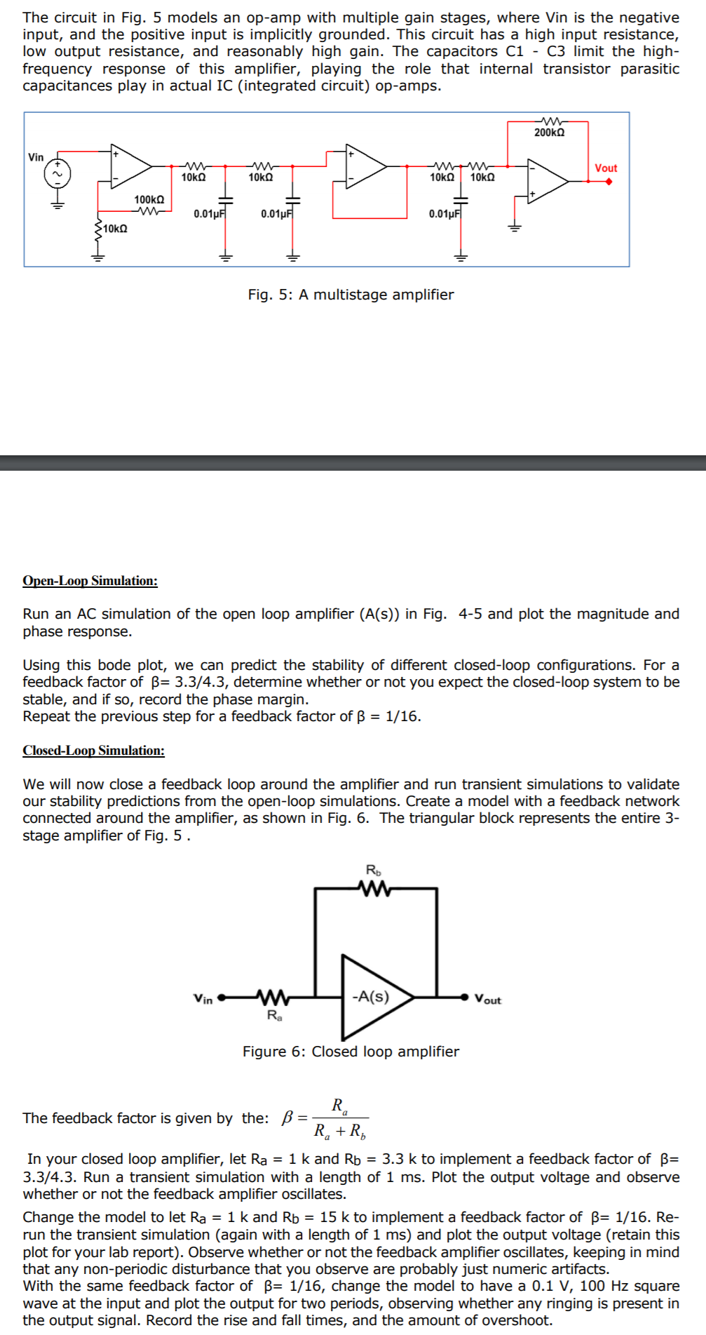 The circuit in Fig. 5 models an op-amp with multiple | Chegg.com