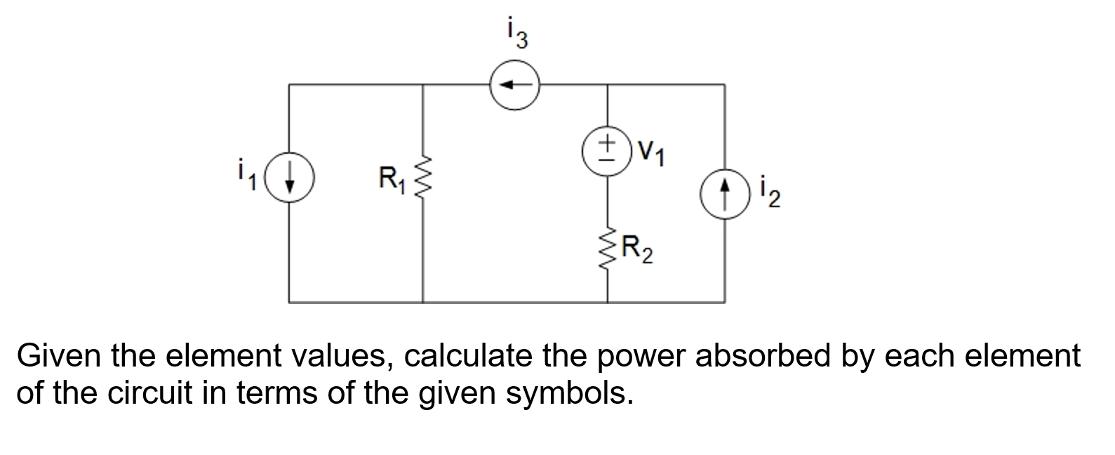 Solved 13 V1 Ra 12 Sr2 Given The Element Values Calculate