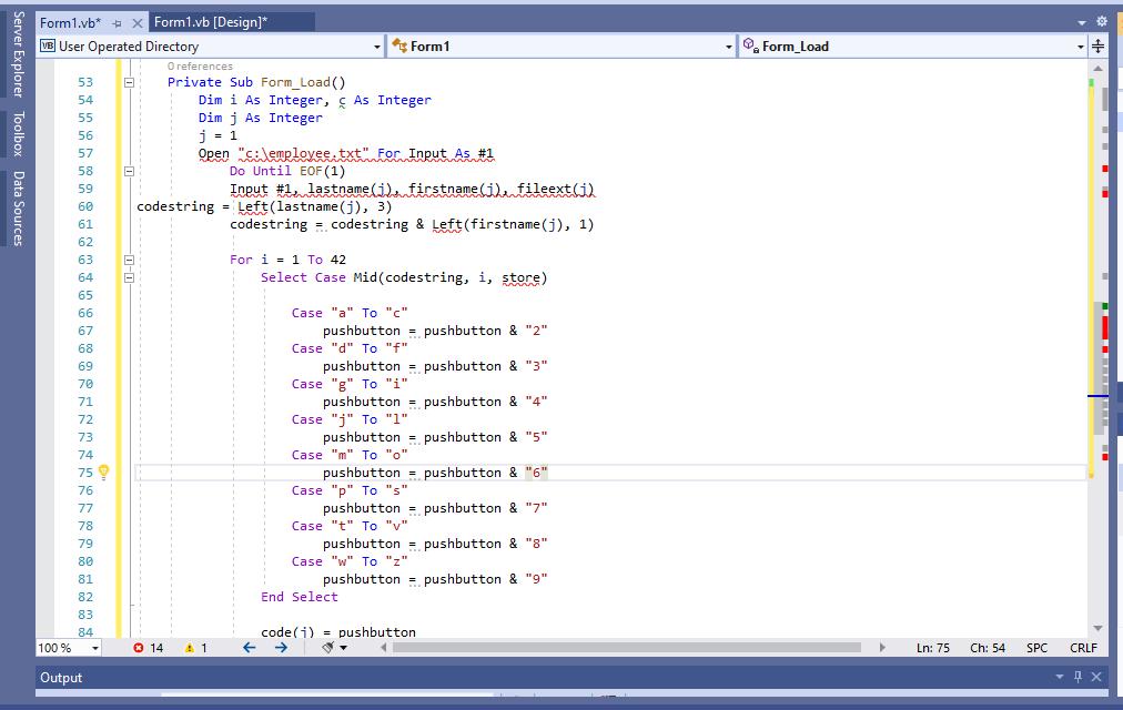 This is a VISUAL STUDIO code that I cannot figure out | Chegg.com