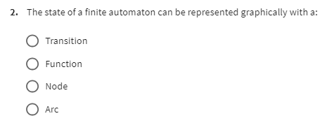 Solved The state of a finite automaton can be represented | Chegg.com