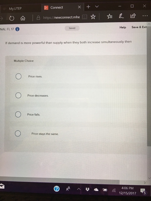 Solved Connect My.UTEP O 仚 |凸https://new connect.mhe ☆ | Chegg.com