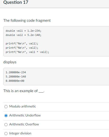 Solved Which three (3) of the following are valid double | Chegg.com