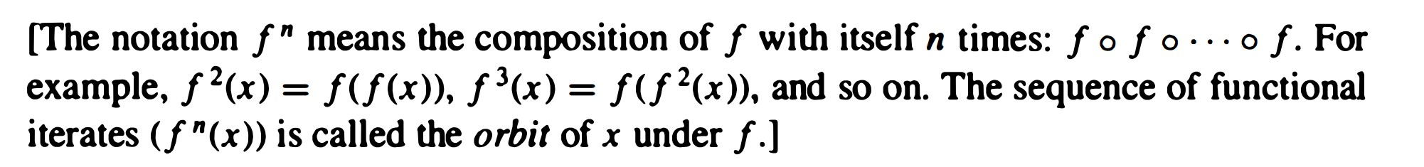 Solved (The notation f" means the composition of f with | Chegg.com