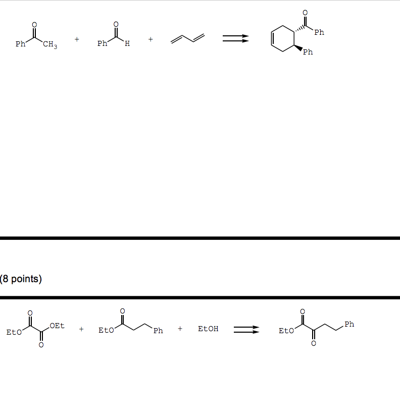 Solved (4) Propose a sequence of reactions that efficiently | Chegg.com