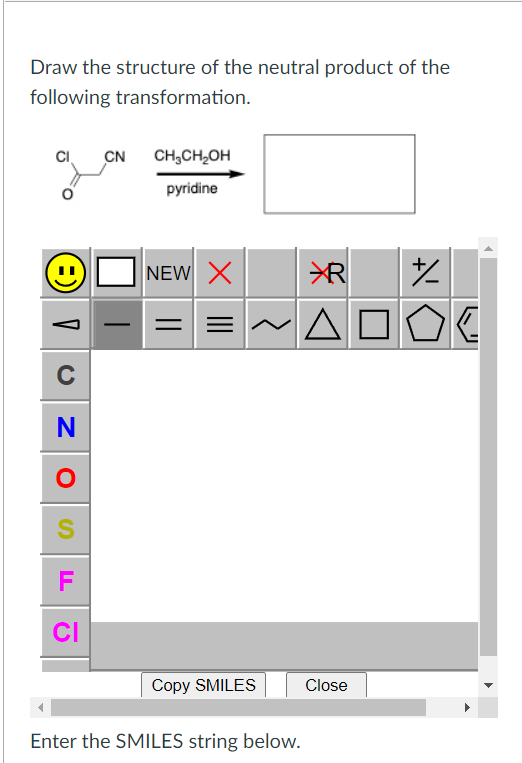 Solved Draw the structure of the neutral product of the | Chegg.com