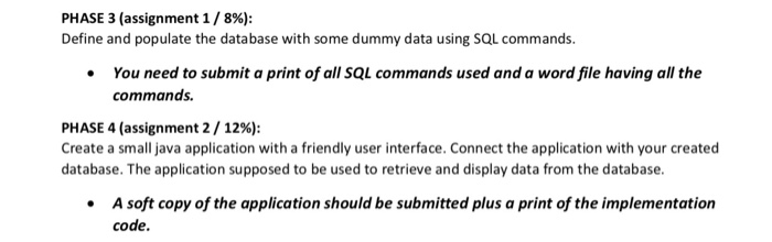 Solved HEALTH CARE DATABASE Database specification: The | Chegg.com