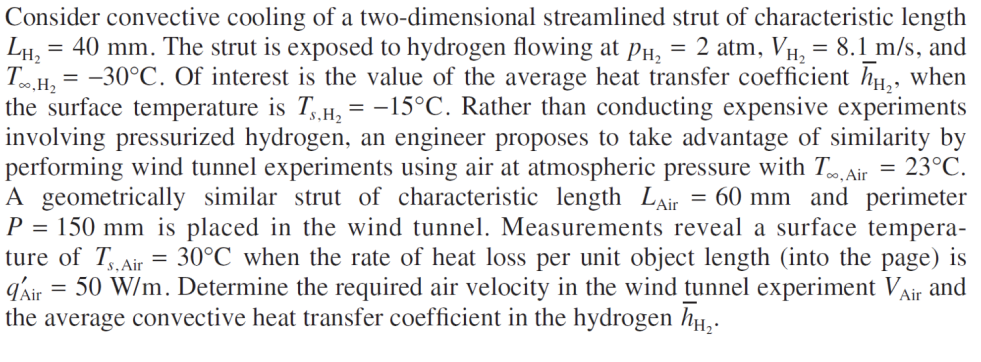 Solved Consider convective cooling of a two-dimensional | Chegg.com