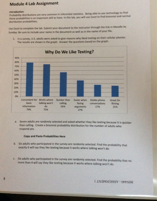 Solved Module 4 Lab Assignment common in inferential | Chegg.com