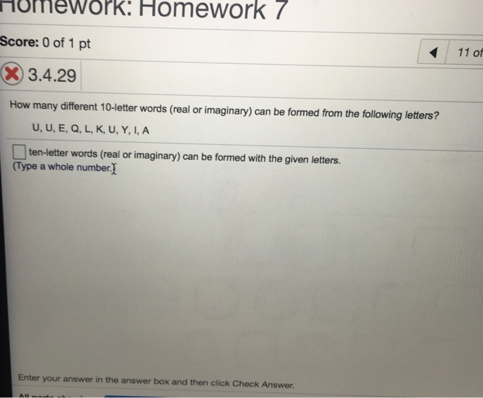 Solved Homework: Homework Score: 0 of 1 pt X)3.4.29 How many | Chegg.com