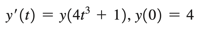 Solved Solving initial value problems Determine whether the | Chegg.com