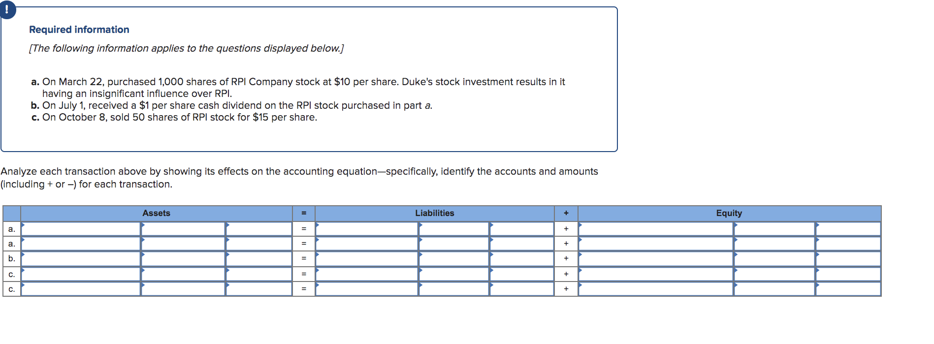 Solved Analyze each transaction above by showing its effects | Chegg.com