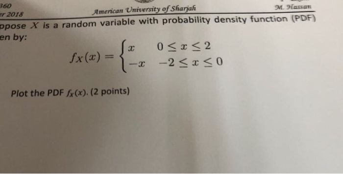 Solved 360 r 2018 American University of Sharjah M.Hassa | Chegg.com