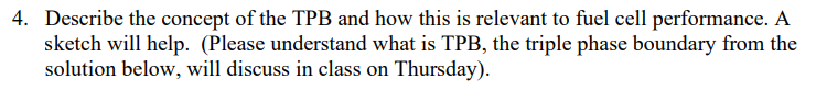 Solved 4. Describe the concept of the TPB and how this is | Chegg.com