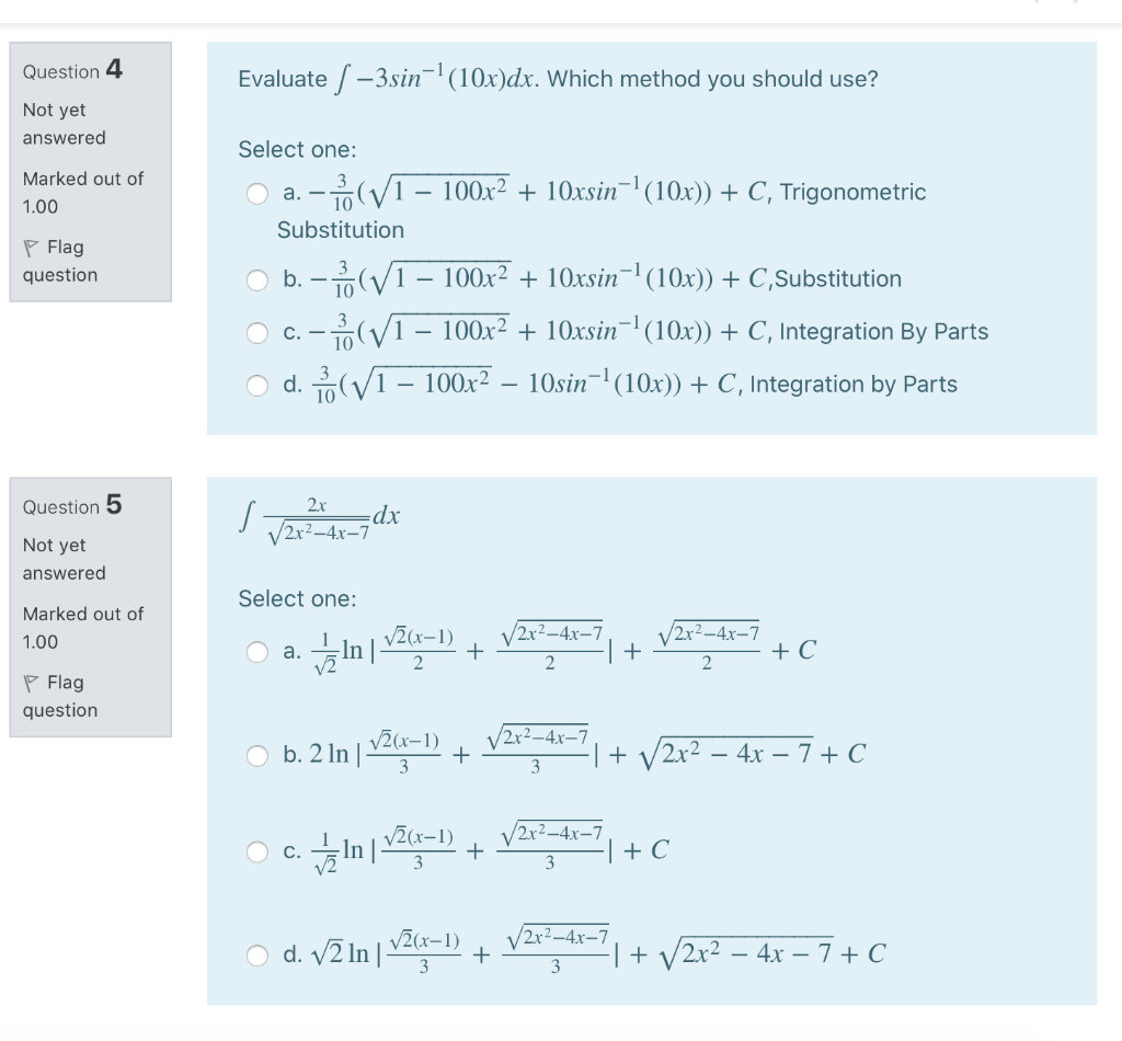Solved Question 1 If three equal subdivisions of [-4, 2] are | Chegg.com